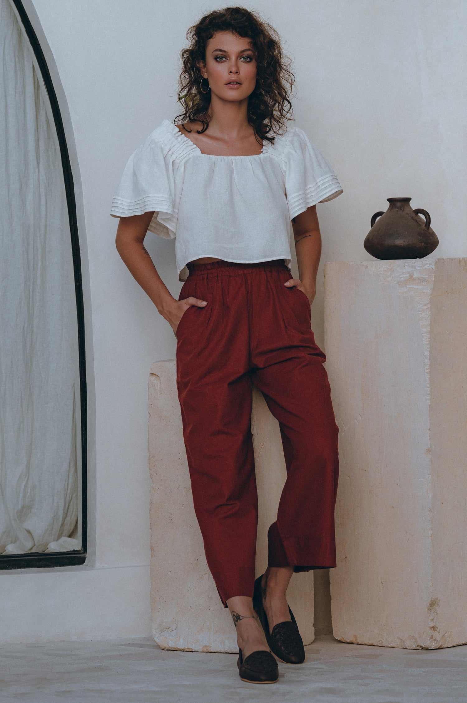 Delhi Linen Pants by Bali Lane – Pomp and Port