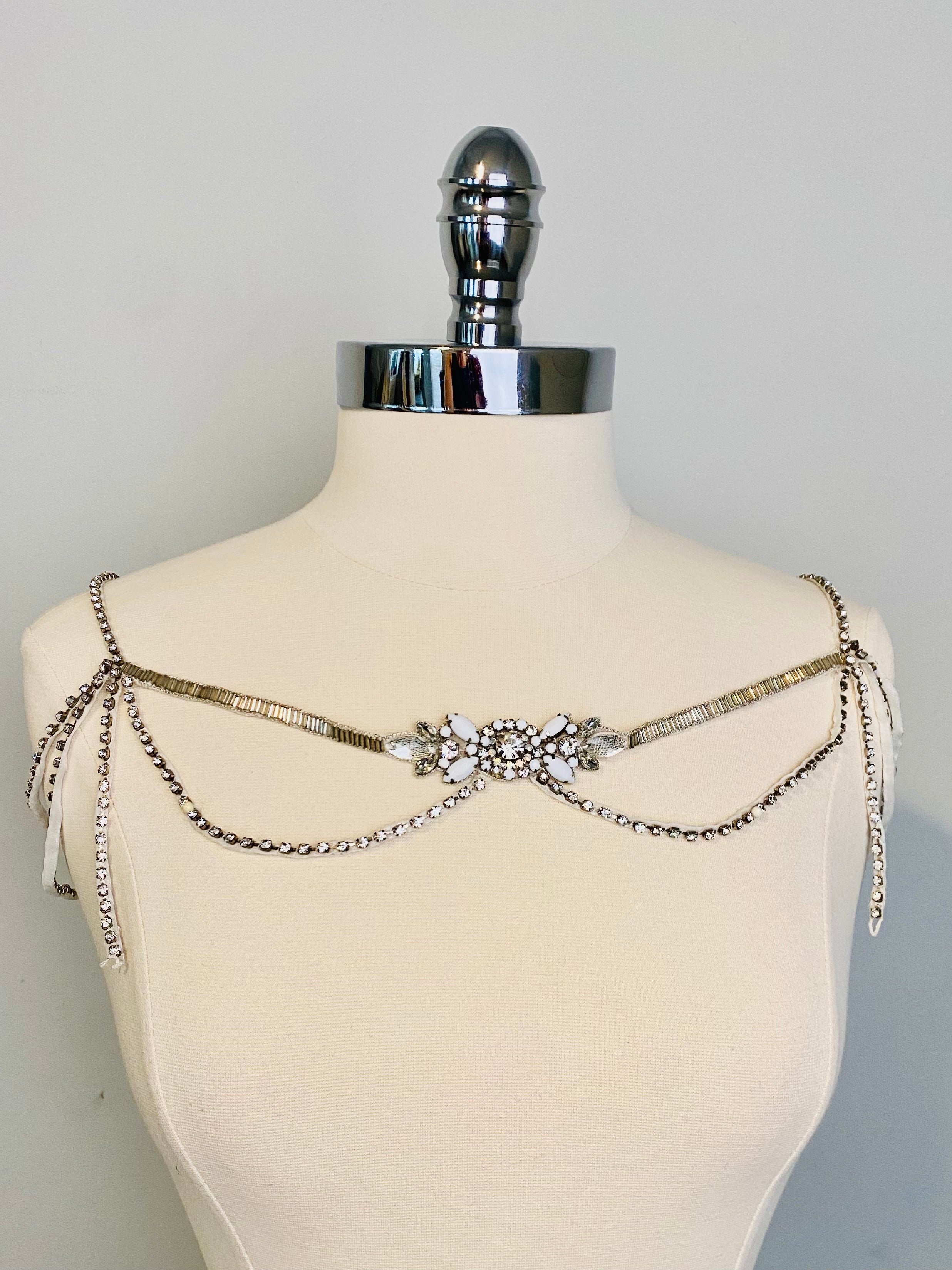 Crystal Shoulder and Neck Jewelry – Pomp and Port
